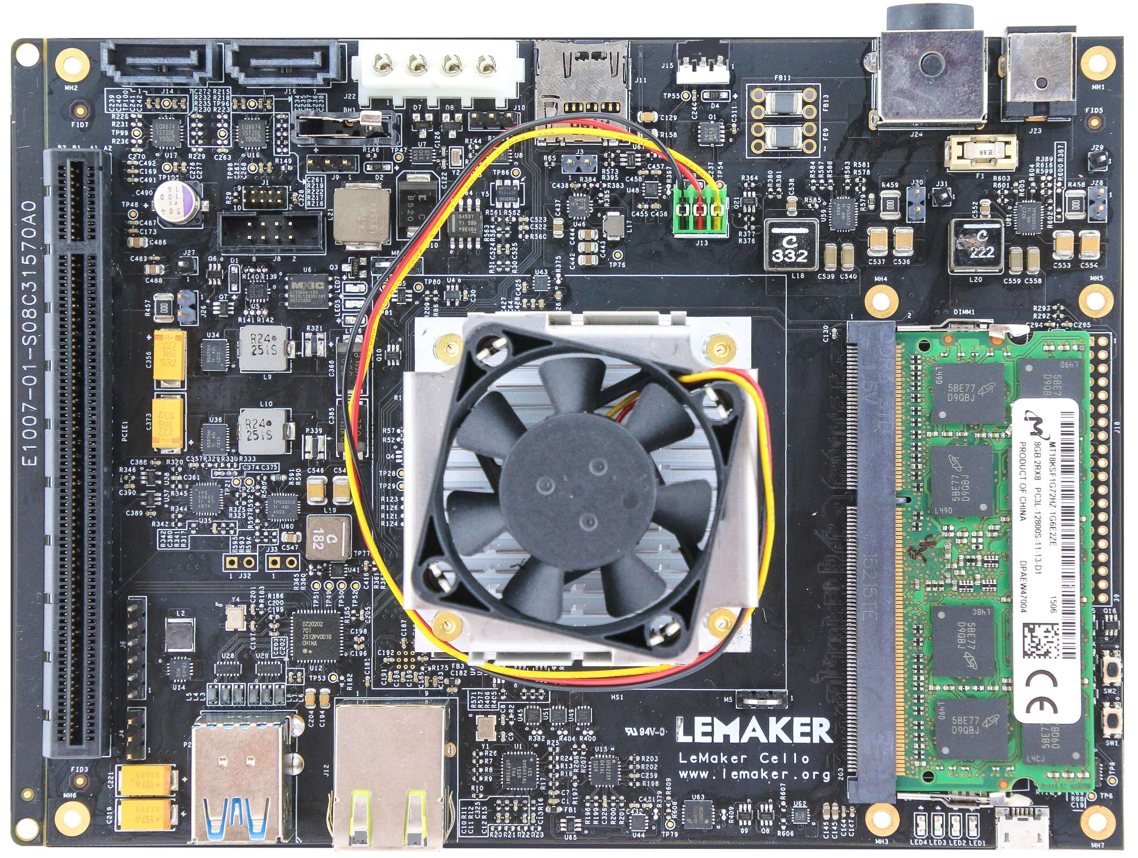 Bring up of the LeMaker Cello - 96Boards