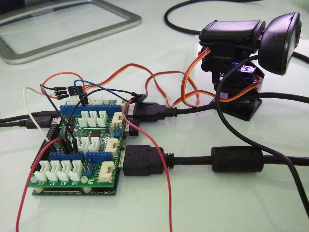 Part 3 - Webcam Tracking using 96Boards Sensor Mezzanine - 96Boards