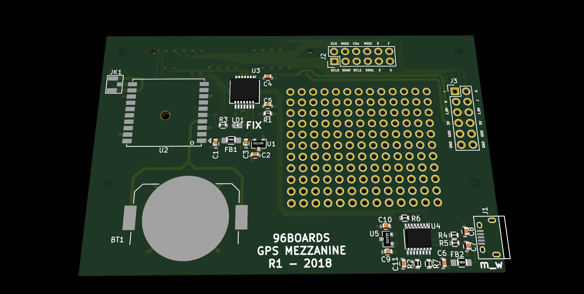 96Boards GPS Mezzanine - "The First Born" - 96Boards