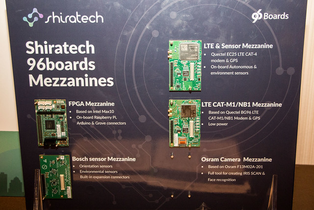 Shiratech Hackathon at Linaro Connect Vancouver! - 96Boards