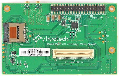 Shiratech LTE Mezzanine - 96Boards